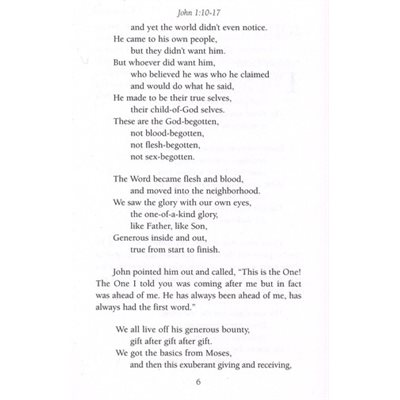 The Message Gospel of John