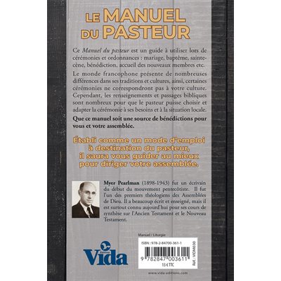 Le Manuel du Pasteur